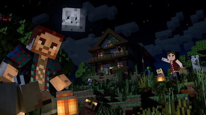 Make professional 3d minecraft animation, minecraft rigs, intros, and ...