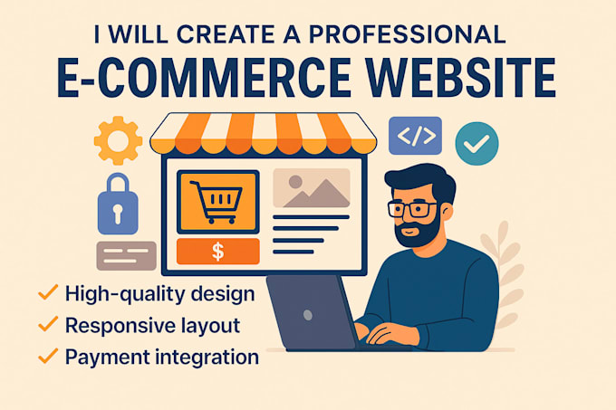 Design and develop a professional e commerce website by Absama_d | Fiverr