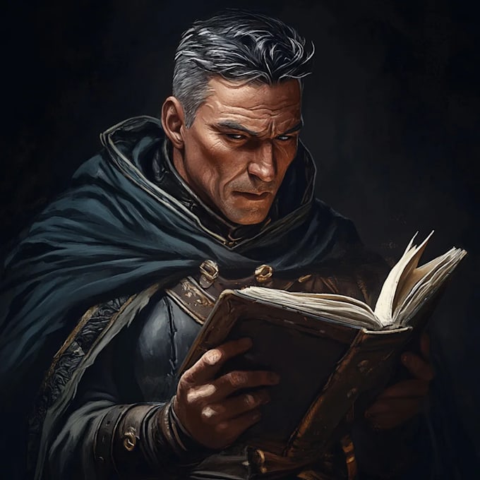 Draw dnd character art and dnd character art by Horosaur | Fiverr