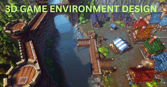 Do 3d game environment, game ui, weapons 3d props and objects ...
