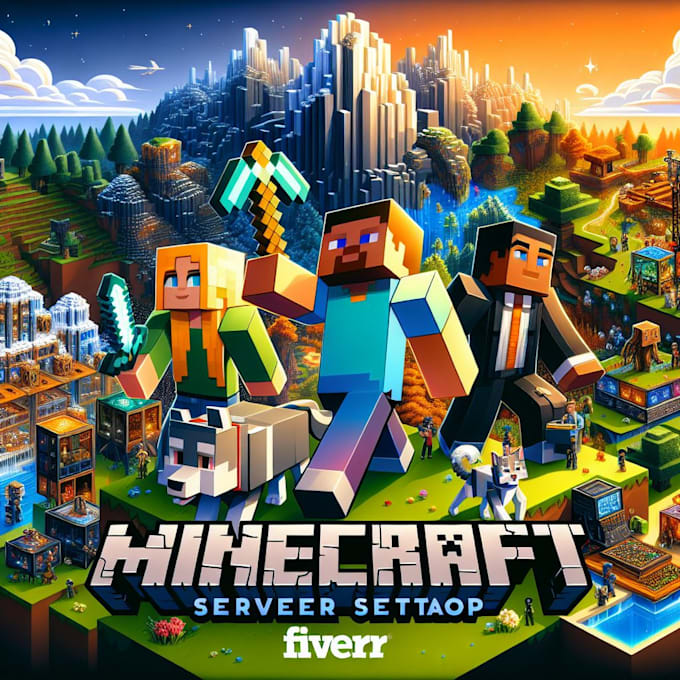 Set up, troubleshoot, and optimize your minecraft server by Pcpixelcloud | Fiverr