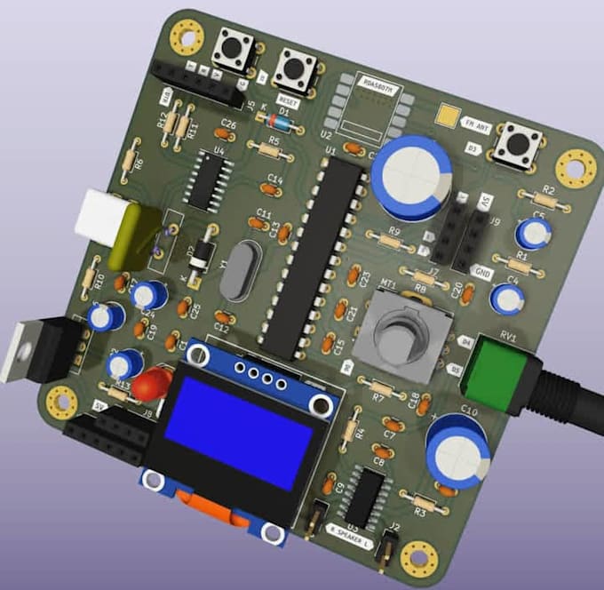 Pcb layout pcb board, pcb design, mcu programming, raspberry pi, arduino esp32