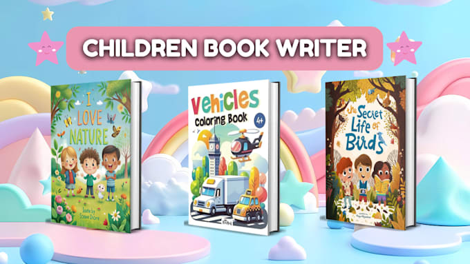 Children story book writer children story book illustration kids short ...