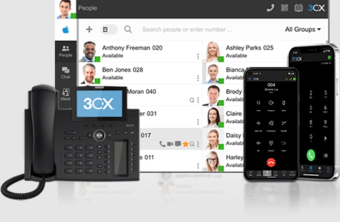 Configure 3cx, install ,deploy 3cx fusionpbx,freepbx for you by Randy_d001 | Fiverr