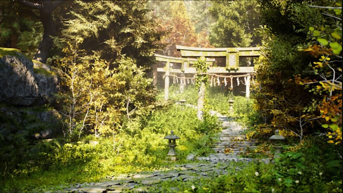 3d game environment unity3d or unreal5 3d environment, level design ,game map by Guill_ermo | Fiverr