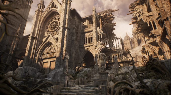 Design 3d game environment realistic landscape 3d game map unity, unreal engine5 by Guill_ermo ...