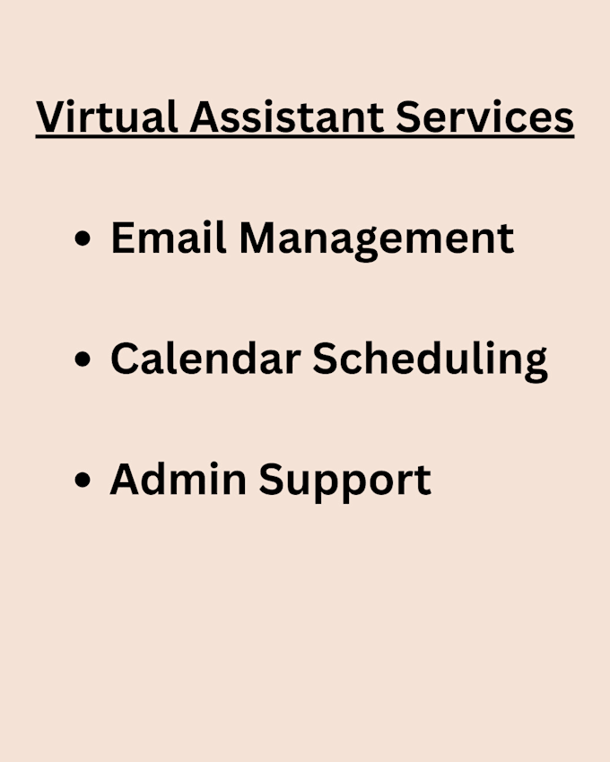 Manage your email inbox and calendar professionally by Virtualjhoselyn ...