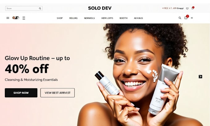 Create shopify website design, shopify store design, shopify website redesign by Aayesha_pro ...