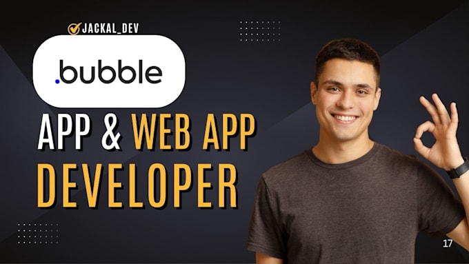 Build bubble io apps, mvps, saas platforms, and marketplace solutions by Jackal_dev | Fiverr
