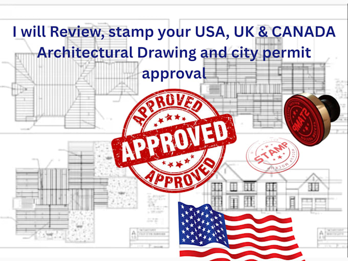 Draw stamp structural architectural drawing floor plan site plan mep ...