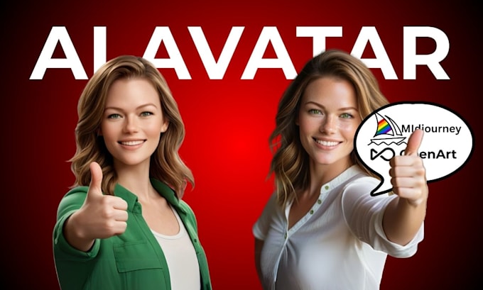 Do realistic ai character, ai avatar, deepseek, openart ai, midjourney, kling ai by ...