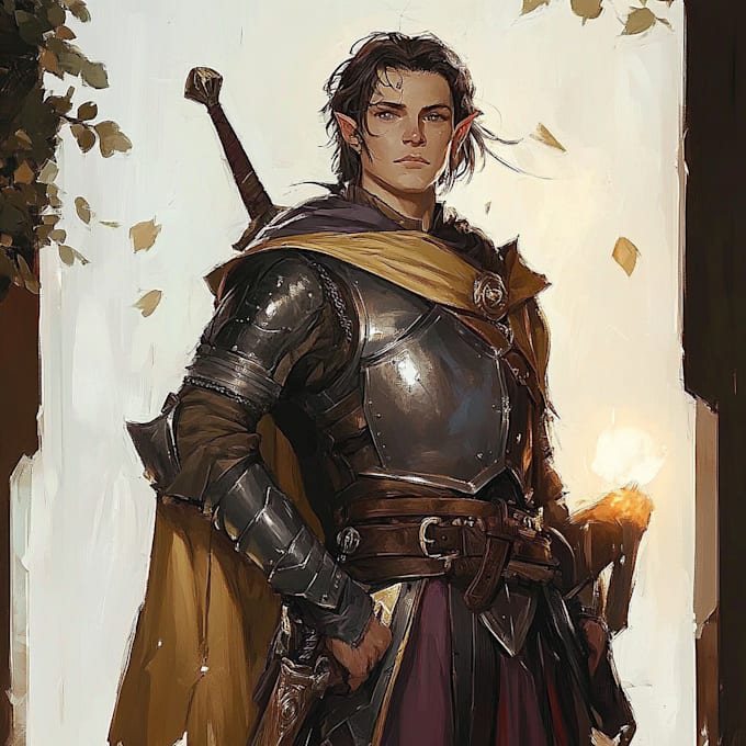 Create a dnd character art and dnd character art by Amirakerson | Fiverr