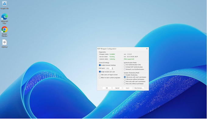 Do rdp wrapper for windows, windows server for multiple user by Don ...