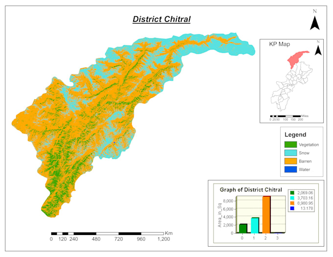 Create gis maps, spatial analysis using arcgis, qgis and gee by ...