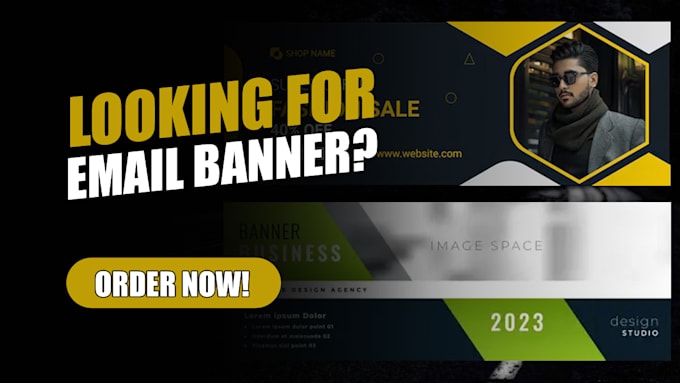 Design professional email banner, signature, and header by Iyousafjatt ...