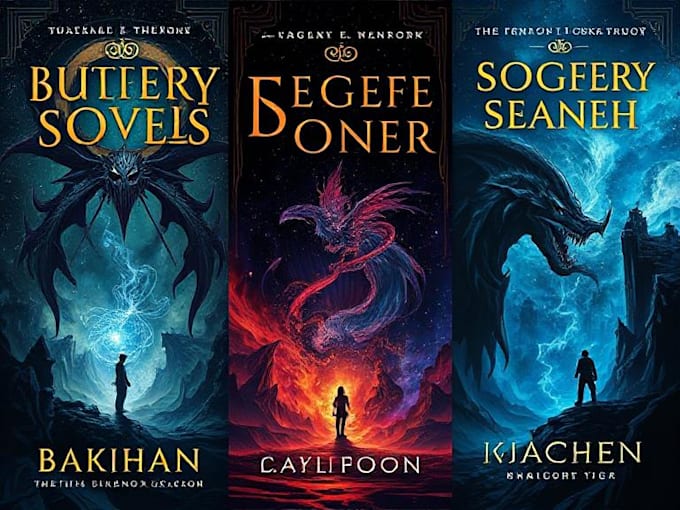 Design fantasy, romance and sci fi book covers by Annabeegenaar | Fiverr