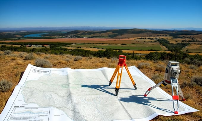 Make topographic survey, land surveying map, contours map, from point topo data by William_darr ...