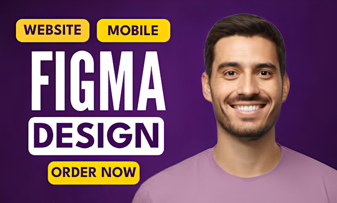 Do ui ux design for mobile app, wireframe, prototype, landing page using figma by Michealjones ...