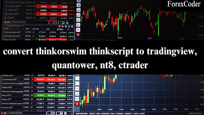 Convert Thinkorswim Thinkscript To Tradingview Quantower Nt8 Ctrader