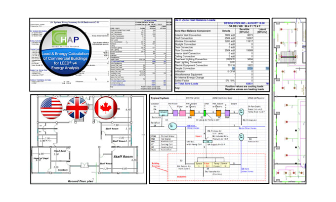 Perform hvac load calculations and energy analysis using hap by Bereney_ejiah | Fiverr