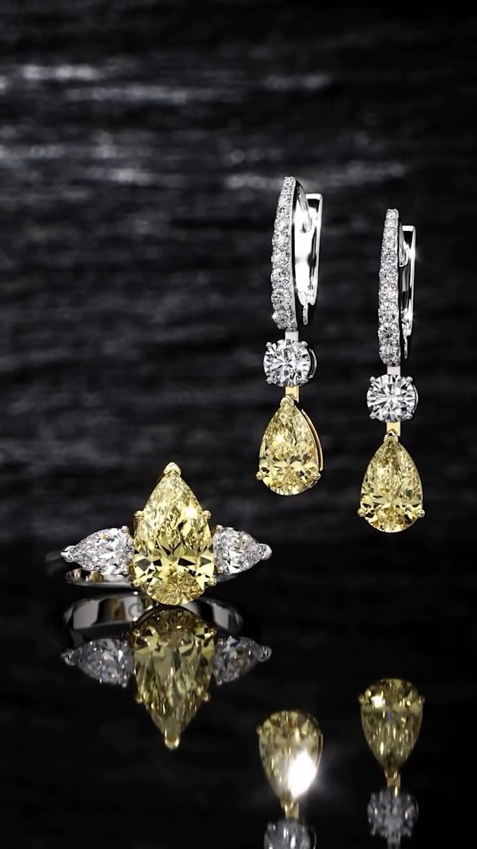 Create realistic 3d jewelry animation, diamond ring animation, 3d ...