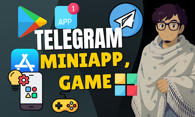 Create telegram miniapp , webapp , telegram game by Rakin_09 | Fiverr