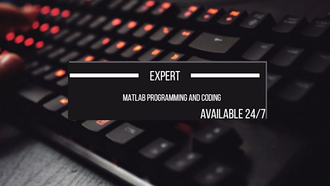 Provide urgent help of matlab programming, simulink, image and signal projects by Tanzila_bibi ...