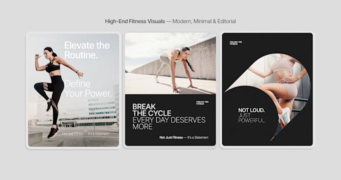 High end single ad banner linkedin, facebook, instagram by Olegchuprina ...