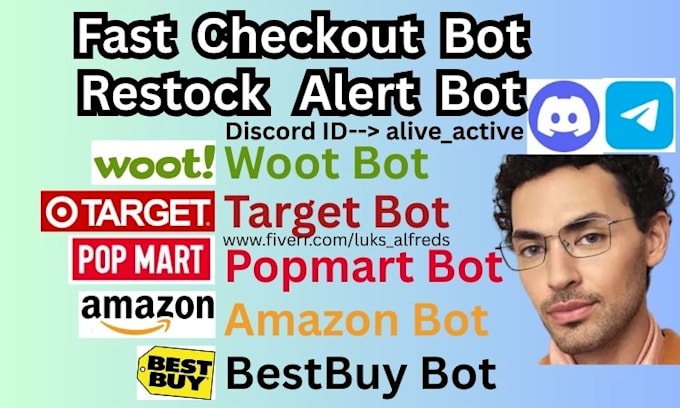 Purchase bot, buying bot 4 popmart target amazon walmart,bestbuy, pokemon bot by Luks_alfreds ...
