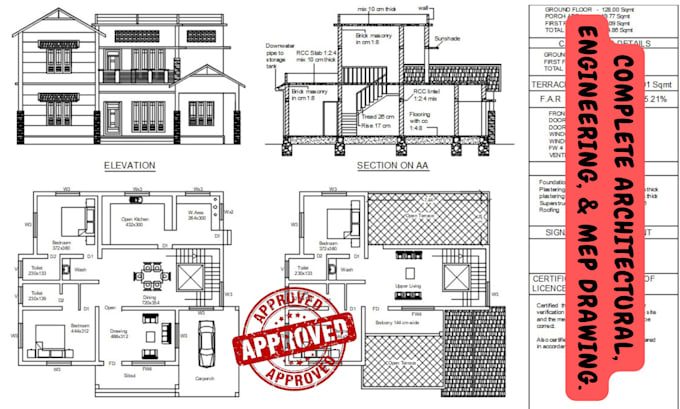 Review stamp architecture structural drawing building engineering city permit by Arc_dilion | Fiverr
