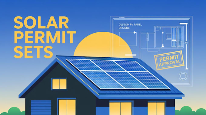Prepare solar permit sets and custom pv panel designs by Chad_solar ...