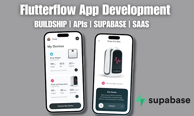 Fix bugs develop flutterflow mobile app buildship api supabase flutter saas by Richard_heny | Fiverr