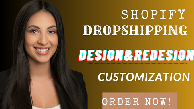 Create design and redesign shopify store dropshipping shopify website by Benardgabreilla | Fiverr
