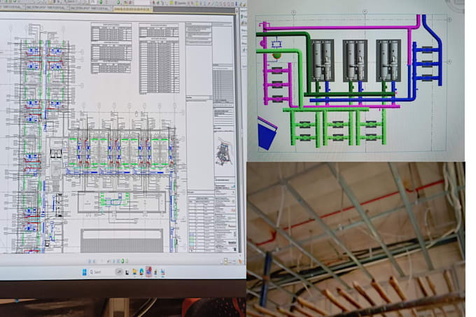 Revit hvac or mepf modeling and coordination by Mohd_asad_001 | Fiverr