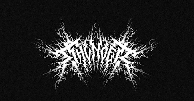 Design death metal, black metal, slamming, brutal logo by Randolphdn | Fiverr