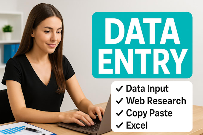 Provide accurate and fast data entry services with quick turnaround by ...