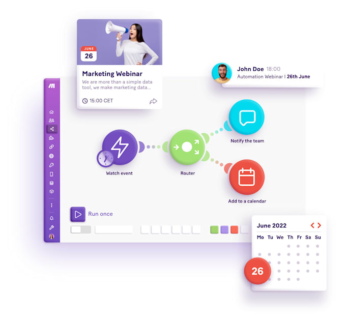 Automate your workflow with make by Louis_lc | Fiverr