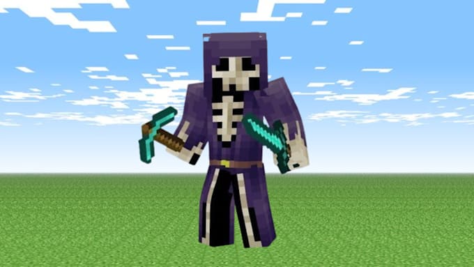 Create best custom minecraft skin by Olanrewaju_artz | Fiverr