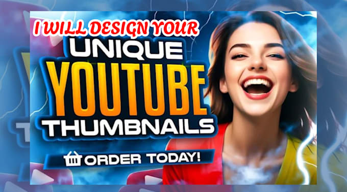 Design custom drawn youtube thumbnails by Pens_art | Fiverr