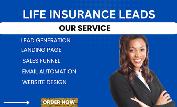 Life insurance leads health care leads life insurance website landing ...