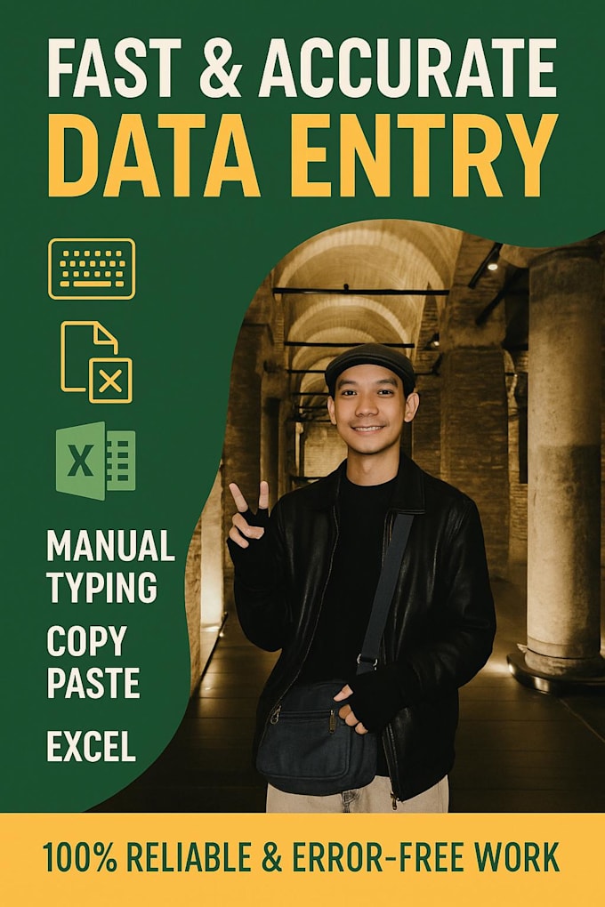 Do accurate data entry copy paste and manual typing work by Joyboy84 ...