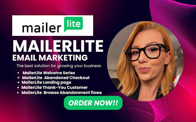 Setup mailerlite campaign management mailerlite landing page crm integration by Dianbj | Fiverr