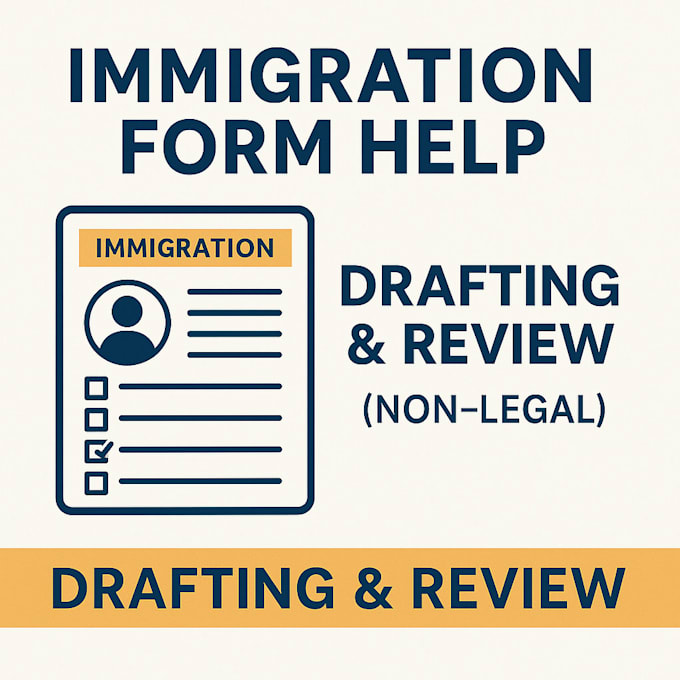 Help you draft and review uscis immigration forms by Erik_sandoval | Fiverr