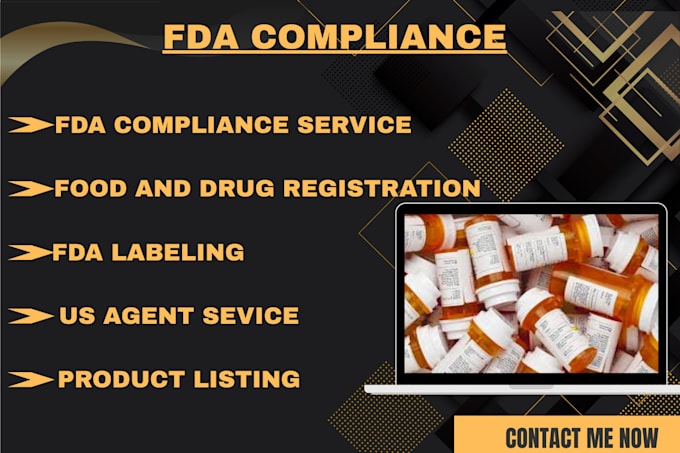Prepare fda compliance, product labeling, supplement and food label ...