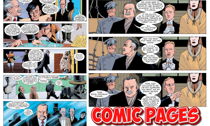 Draw book comic page illustration comic strip comic book artist by Doki ...