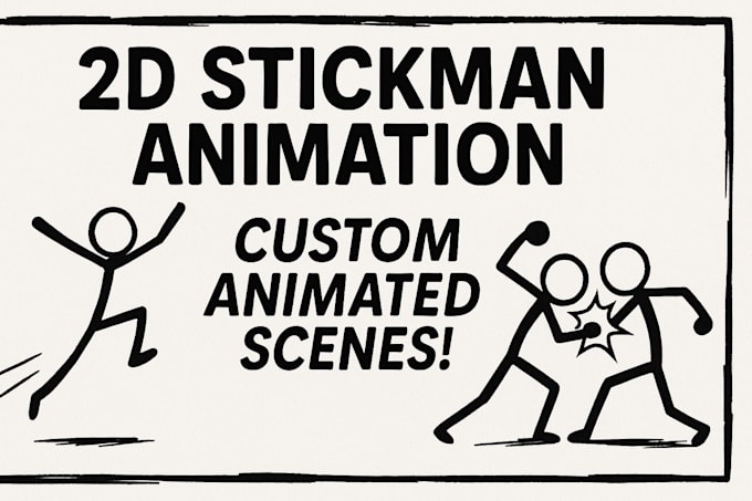 Create a stickman 2d animation stickman figure stickman animation by ...