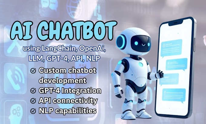 Deploy Ai Chatbot Using Langchain Openai Llm Gpt 4 Api Nlp By Calebharde Fiverr