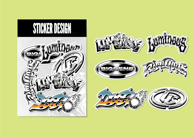 Design custom sticker, patch, badge in 24hrs by Dhonireza | Fiverr