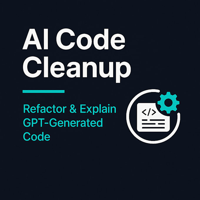 Clean up and comment your ai generated code by Radicalcoder | Fiverr