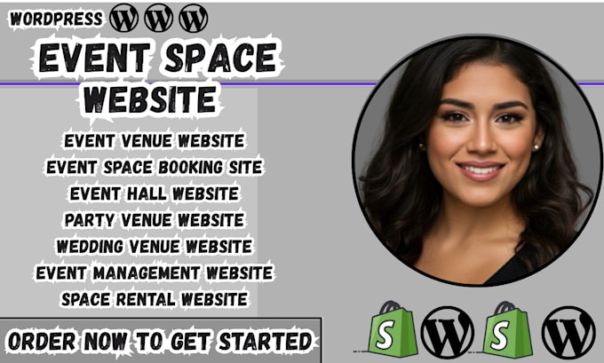 Event space website and online venue reservation website for banquet ...